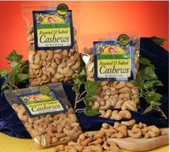 Sunbird Snacks Roasted & Salted Cashews, 5 Oz. - 1Source