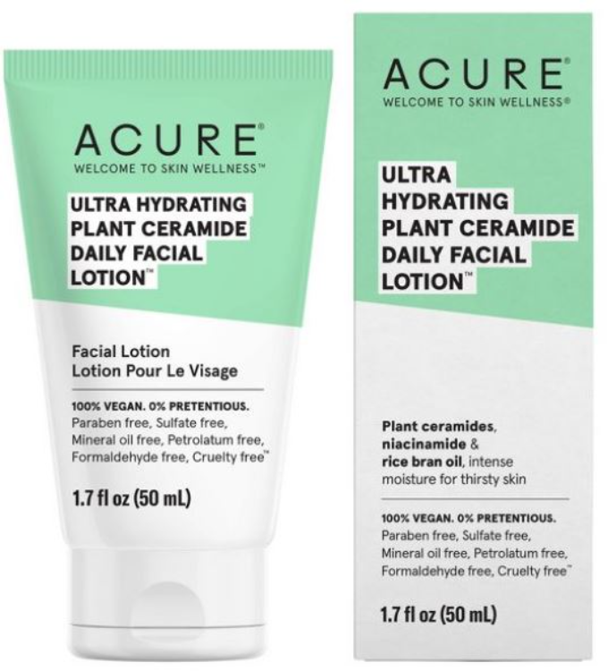 Acure Ultra Hydrating Plant Ceramide Daily Facial Lotion - 1Source