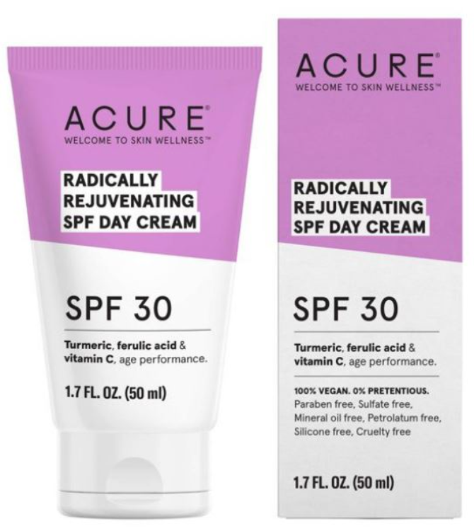 Acure Radically Rejuvenating Spf Day Cream Spf 30 - 1Source