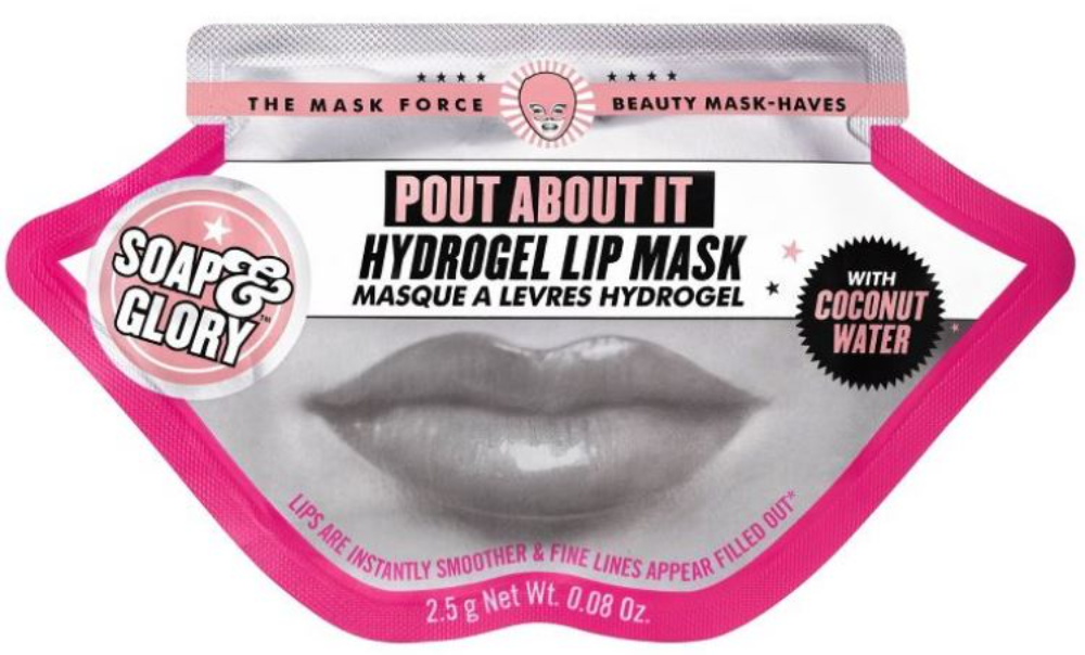 Soap & Glory Pout About It Hydrogel Lip Mask - 1Source