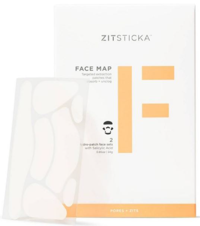 Zitsticka Face Map Targeted Extraction Patches That Absorb + Unclog ...