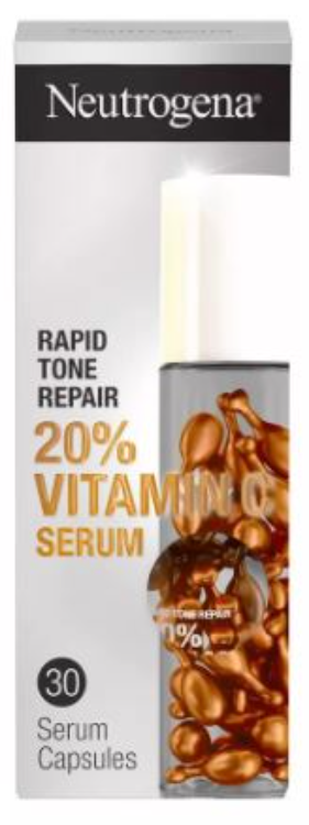 Neutrogena Rapid Tone Repair 20% Vitamin C Serum Capsules - 1Source