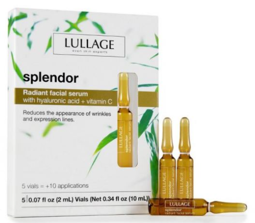 Lullage Splendor Radiant Facial Serum With Hyaluronic Acid + Vitamin C ...