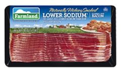 Farmland Foods Lower Sodium Bacon, 12Oz - 1Source