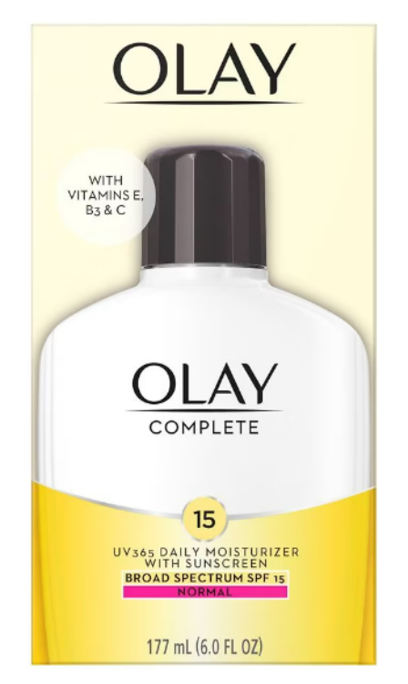 Olay Complete Lotion All Day Moisturizer With SPF 15 For Normal Skin ...