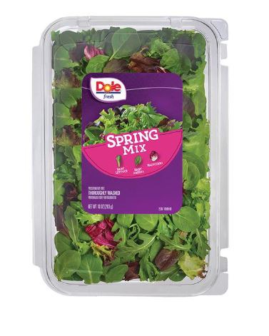 Dole Salads Spring Mix Clamshell - 1Source