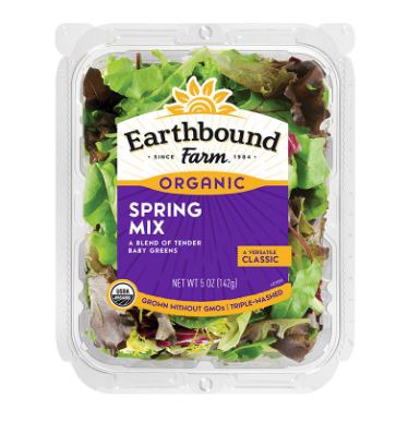 Earthbound Salads & Greens Spring Mix - 1Source