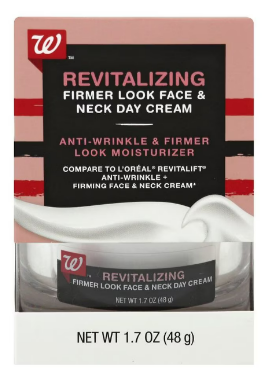 Walgreens Revitalizing Firmer Look Face & Neck Day Cream - 1Source