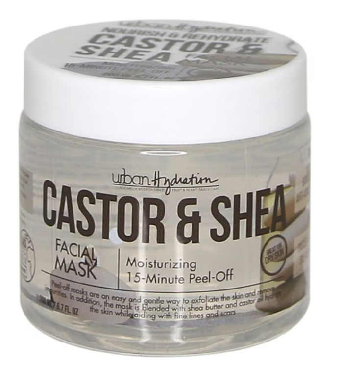 Urban Hydration Nourish & Rehydrate Castor & Shea Peel Off Face Mask ...