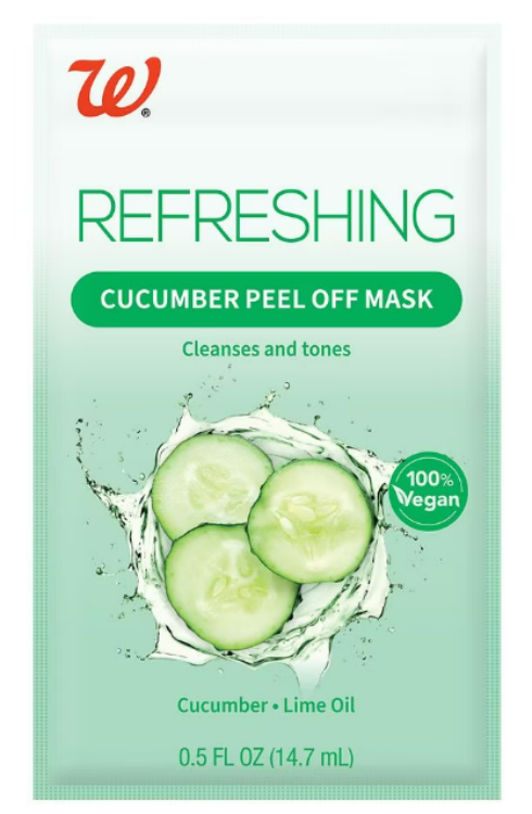 Walgreens Refreshing Cucumber Peel Off Mask - 1Source