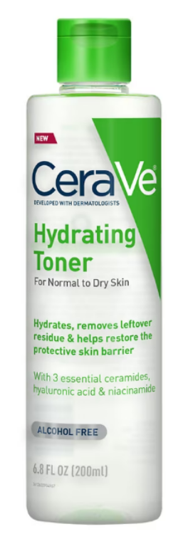 Cerave Hydrating Toner With Hyaluronic Acid And Niacinamide - 1Source