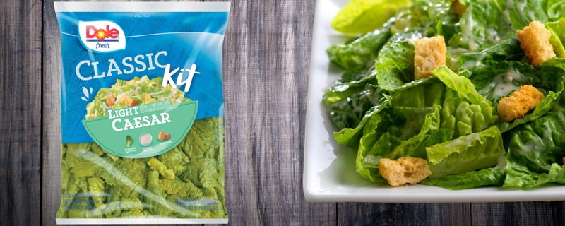 Dole Salads Light Caesar Salad Kit - 1Source