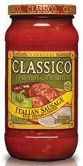 Classico Italian Sausage With Peppers And Onions Sauce - 1Source