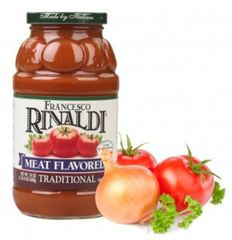 Francesco Rinaldi Traditional Meat Flavored Sauce, 24 Oz. - 1Source