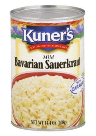 Kuner'S Mild Bavarian Sauerkraut With Caraway - 1Source