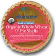 Wholly Wholesome Organic Whole Wheat 9 Inch Pie Shells - 1Source