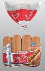 Bimbo Hot Dog Buns - 1Source