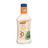 Kraft Salad Dressing, Light Cucumber Ranch - 1Source
