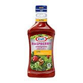 Kraft Salad Dressing, Vinaigrette Raspberry Lite - 1Source