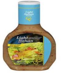 Great Value Light Italian Dressing - 1Source