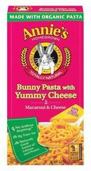 Annie'S Homegrown Bunny Pasta Shapes With Yummy Cheese - 1Source