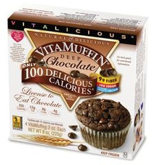 Vitalicious Deep Chocolate Vitamuffins Muffins, 16 Pack - 1Source