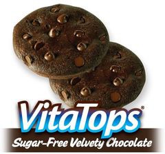 Vitalicious Sugar-Free Velvety Chocolate Vitatops Muffin Tops, 24 Pack ...