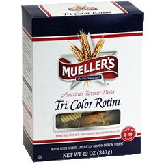 Mueller'S Tri Color Rotini - 1Source