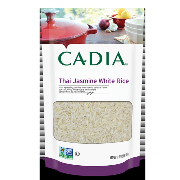 Cadia All Natural Thai Jasmine White Rice - 1Source
