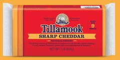 Tillamook Cheese, Sharp Cheddar, Loaf - 1Source