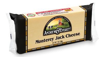 Andrew & Everett Monterey Jack Brick Cheese - 1Source