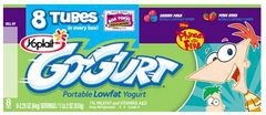 Yoplait Go-Gurt Yogurt, Phineas & Ferb Perry Berry - 1Source