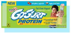 Yoplait Go-Gurt Protein Yogurt, Strawberry Superstar - 1Source
