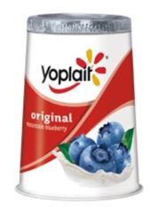 Yoplait Original Yogurt, Mountain Blueberry - 1Source