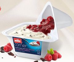 Muller Corner, Dark Chocolate & Raspberry Yogurt - 1Source