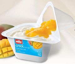 Muller Greek, Mango Yogurt - 1Source