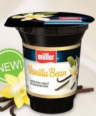 Muller Ice Cream Inspired, Vanilla Bean Yogurt - 1Source