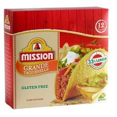 Mission Foods Grande Yellow Corn Taco Shells - 1Source