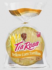Tia Rosa Yellow Corn Tortilla, Traditional Size - 1Source