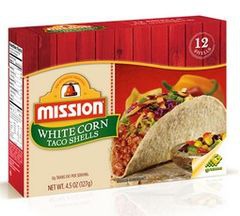 Mission White Corn Taco Shells - 1Source