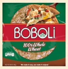 Boboli 12 Inch 100% Whole Wheat Thin Pizza Crust - 1Source