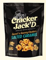 Cracker Jack'D Clusters Salted Caramel Flavored Popcorn Clusters - 1Source