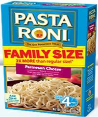 Pasta Roni Parmesan Cheese, Family Size - 1Source