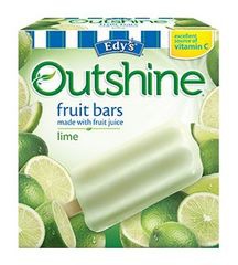 Outshine Fruit Bars, Lime - 1Source