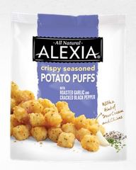 Alexia Crispy Seasoned Potato Puffs With Roasted Garlic & Cracked Black ...