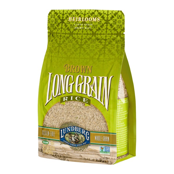 Lundberg Eco-Farmed Long Grain Brown Rice - 1Source