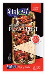 Flatout Thin Crust Flatbread Artisan Pizza Spicy Italian - 1Source