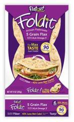Flatout Foldit Artisan Flatbread 5 Grain Flax - 1Source