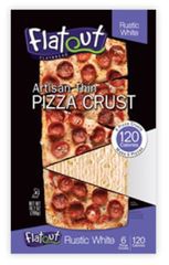Flatout Thin Crust Flatbread Artisan Pizza Rustic White - 1Source