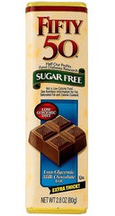 Fifty 50 Foods Milk Chocolate Bar - 1Source